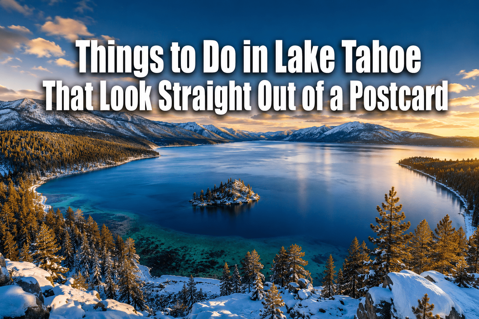 Things to Do in Lake Tahoe: Postcard Views Worth Chasing